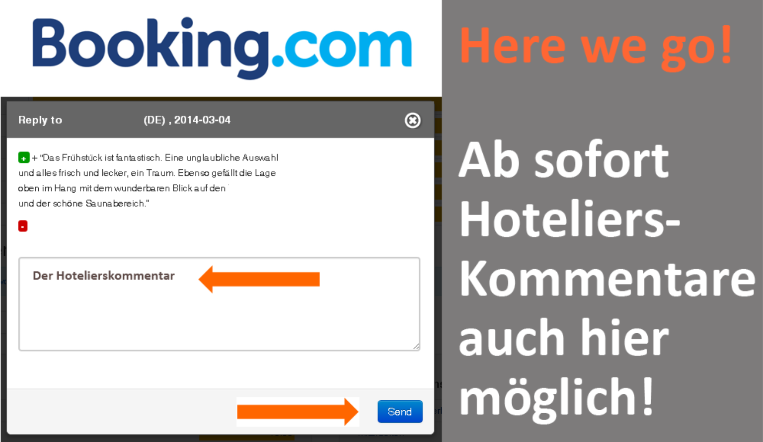 Gästebewertungen – Kommentarfunktion für Hotels jetzt auch bei Booking ...